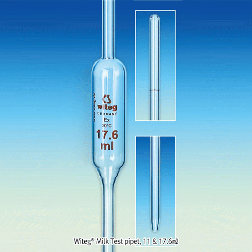 Milk Test Pipet, Ideal for Testing Milk by the Gerber- & Babcock ...