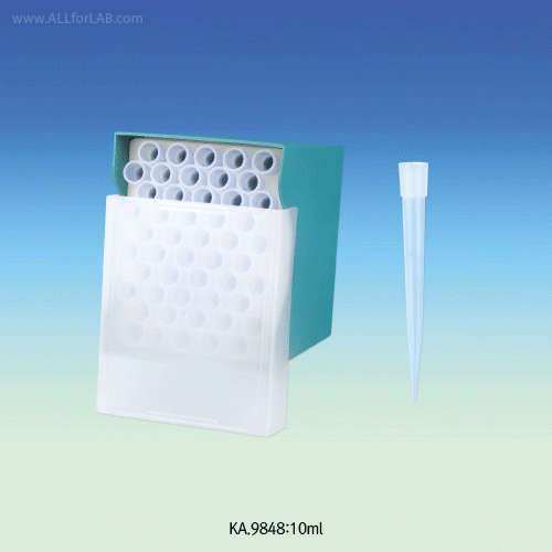 Katell® 10,000㎕(2~10㎖) Maxi-Tip & Lift-Off Rack, 10㎖ 매크로 팁 & 팁랙