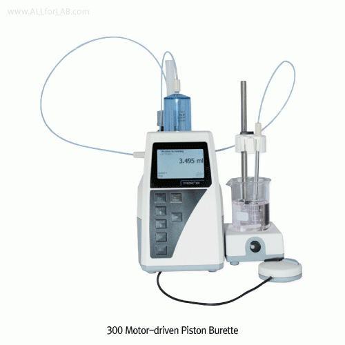 SI Analytics® TITRONIC® 300 Motor-driven Piston Burette, 전자 자동 뷰렛/디지털 ...