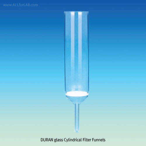 SciLab® DURAN glass Cylindrical Filter Funnels, 70~130㎖ with Porosity ...